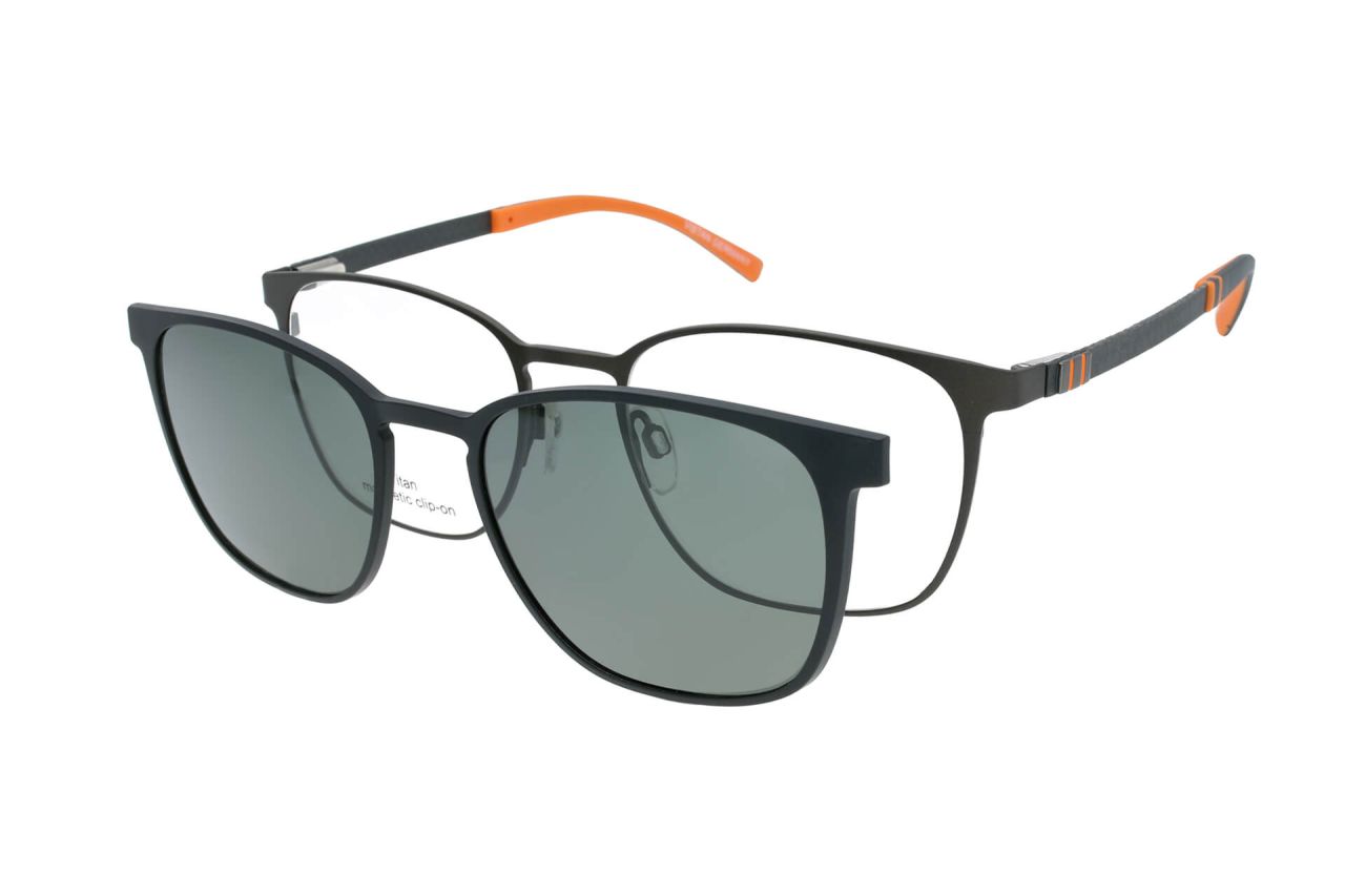 Vistan Brille mit polarisiertem Magnet Sonnenclip • 2291-1