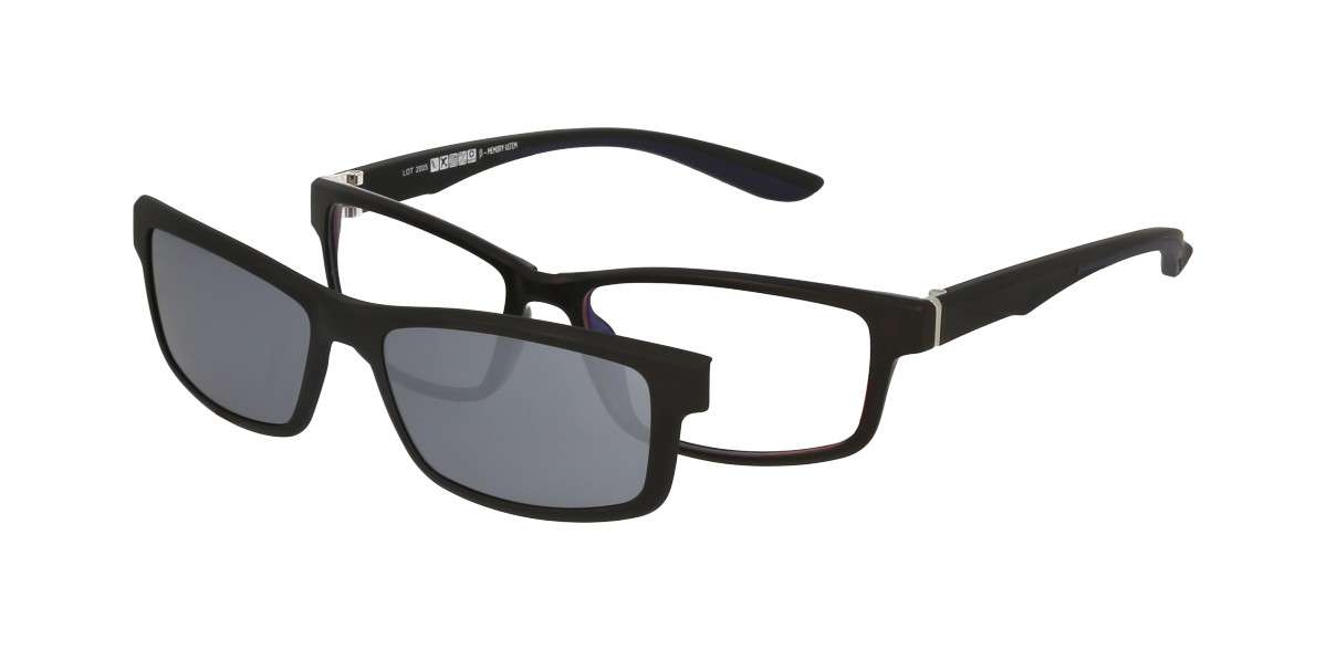 Arctic Clip Brille X3194 C2 mit 2 polarisierten Magnet Sonnenclips